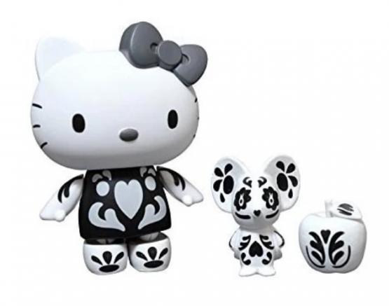 Hello Kitty Black Skull Figure – Kitty Collection