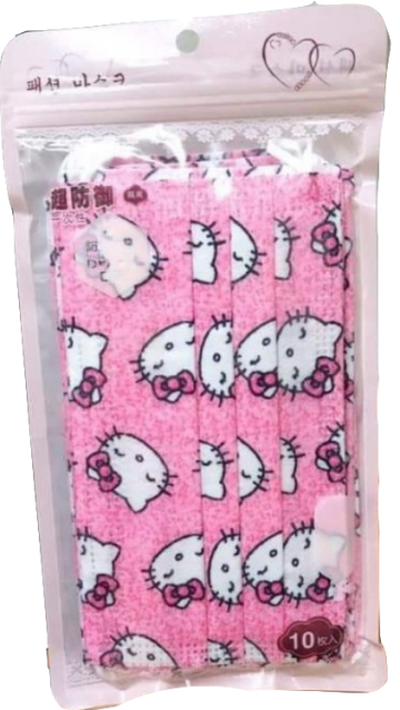 10 pieces Hello Kitty Smiling Disposable Masks – Kitty Collection